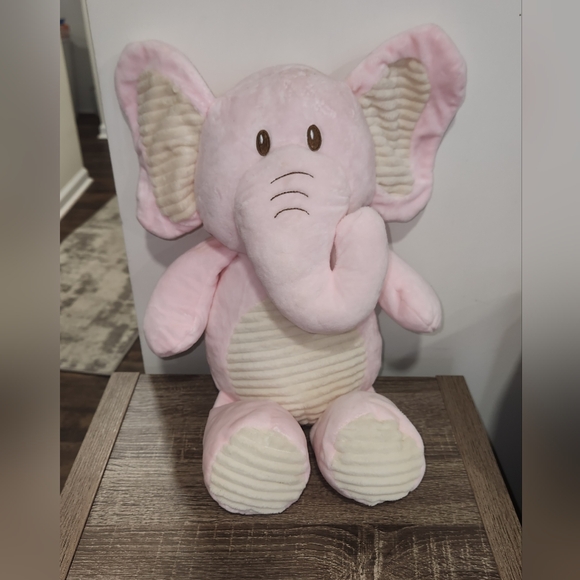 Kellytoy | Toys | Kellytoy Adorable Pink Elephant Wrattle Baby Plush ...